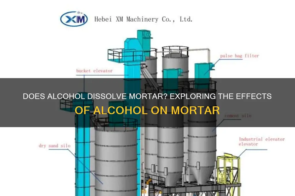 Does Alcohol Dissolve Mortar? Exploring The Effects Of Alcohol On ...