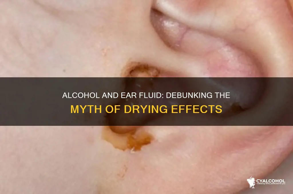 Alcohol And Ear Fluid: Debunking The Myth Of Drying Effects | CyAlcohol