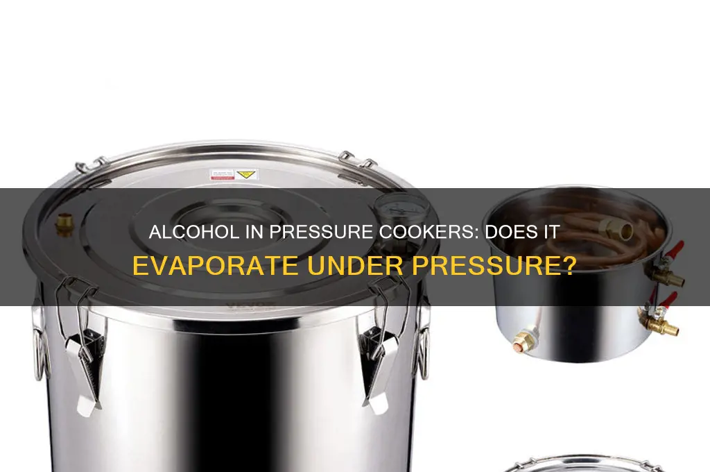 Alcohol In Pressure Cookers: Does It Evaporate Under Pressure? | CyAlcohol