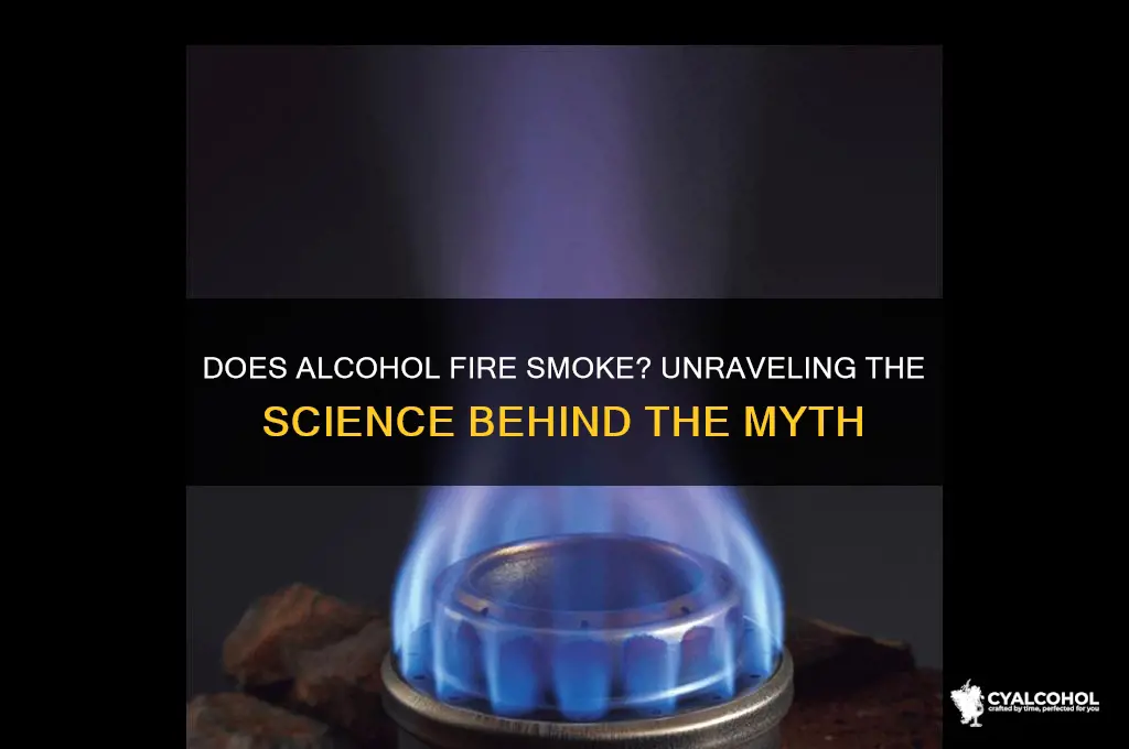 Does Alcohol Fire Smoke? Unraveling The Science Behind The Myth | CyAlcohol