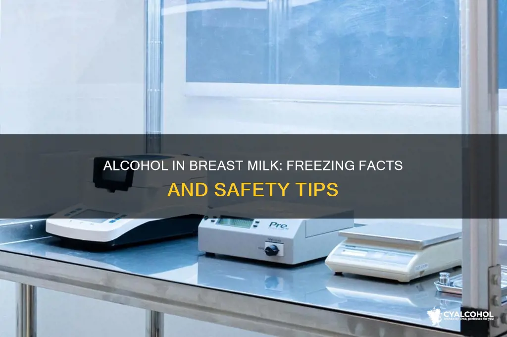 Alcohol In Breast Milk: Freezing Facts And Safety Tips | CyAlcohol