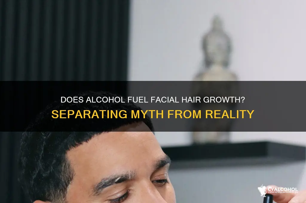 Does Alcohol Fuel Facial Hair Growth? Separating Myth From Reality ...