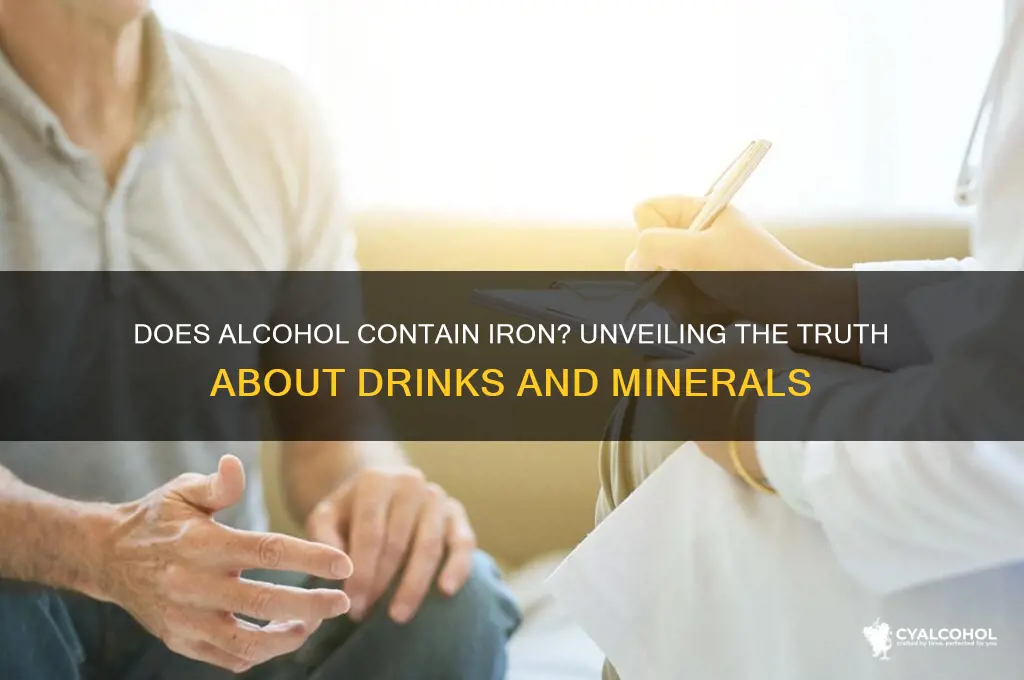Does Alcohol Contain Iron? Unveiling The Truth About Drinks And ...