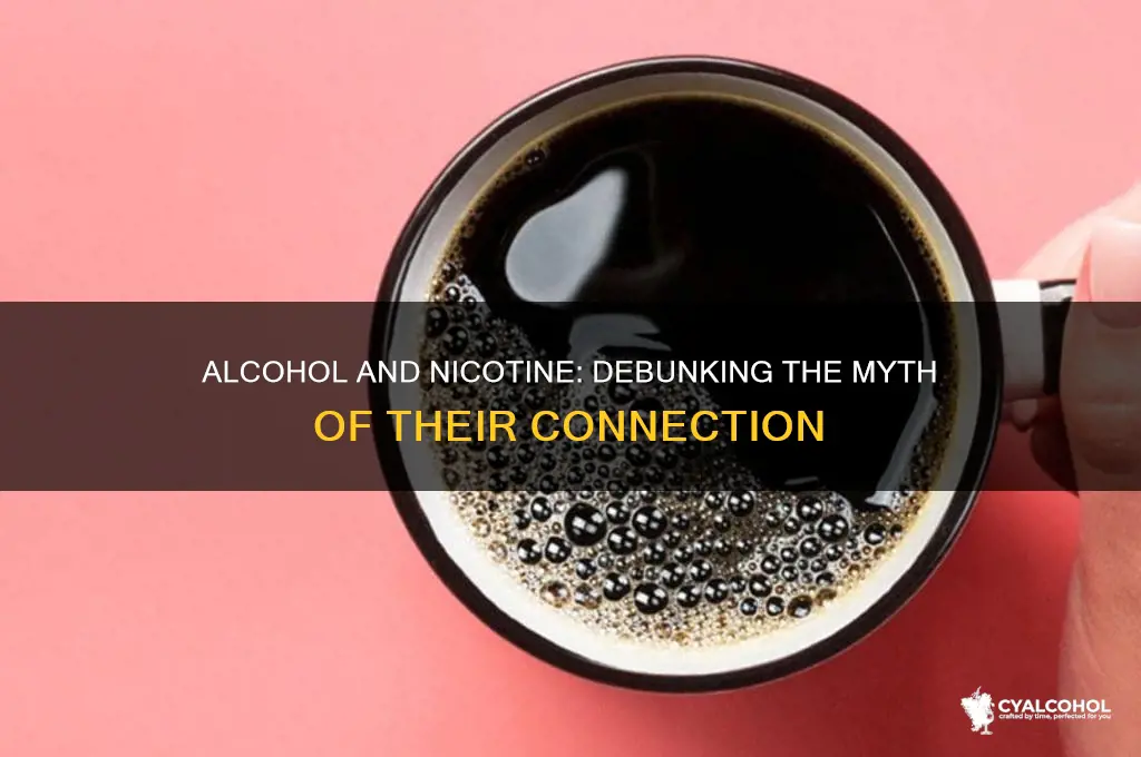 Alcohol And Nicotine: Debunking The Myth Of Their Connection | CyAlcohol