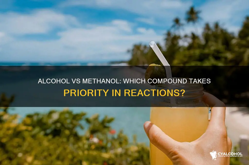 Alcohol Vs Methanol: Which Compound Takes Priority In Reactions ...