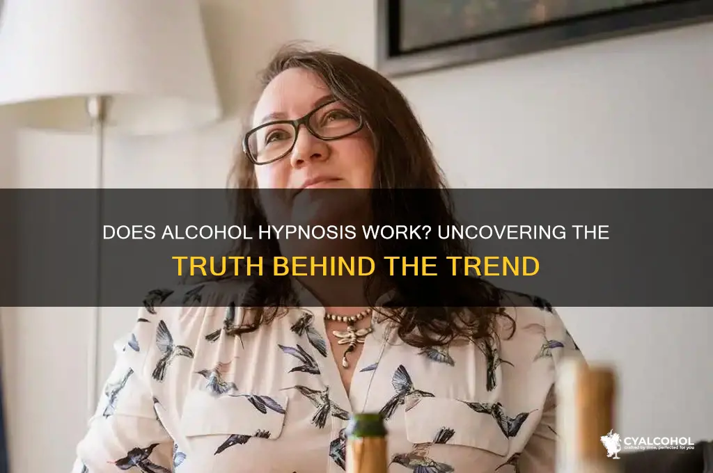 Does Alcohol Hypnosis Work? Uncovering The Truth Behind The Trend ...