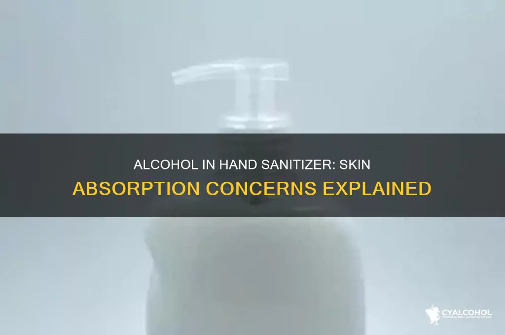 Alcohol In Hand Sanitizer: Skin Absorption Concerns Explained | CyAlcohol
