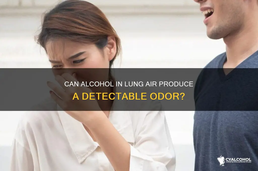Can Alcohol In Lung Air Produce A Detectable Odor? | CyAlcohol