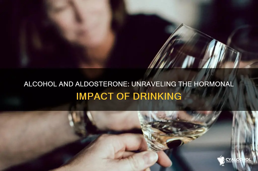 Alcohol And Aldosterone: Unraveling The Hormonal Impact Of Drinking ...