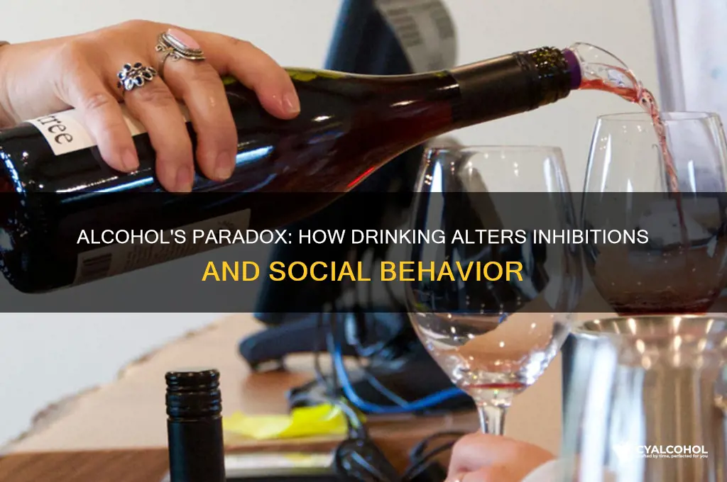 Alcohol's Paradox: How Drinking Alters Inhibitions And Social Behavior ...