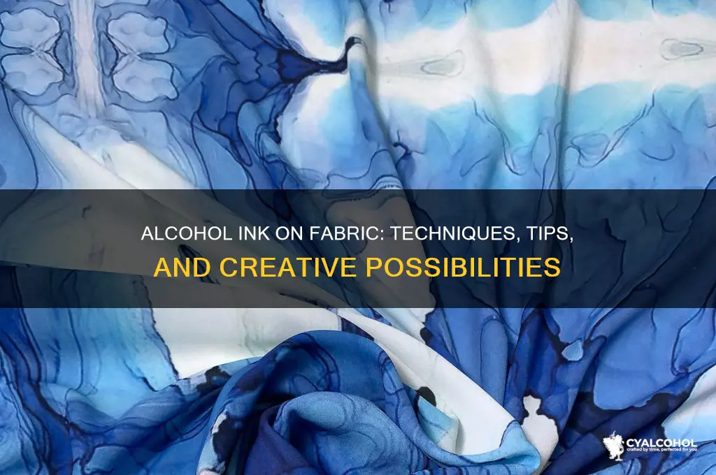 Alcohol Ink On Fabric: Techniques, Tips, And Creative Possibilities ...