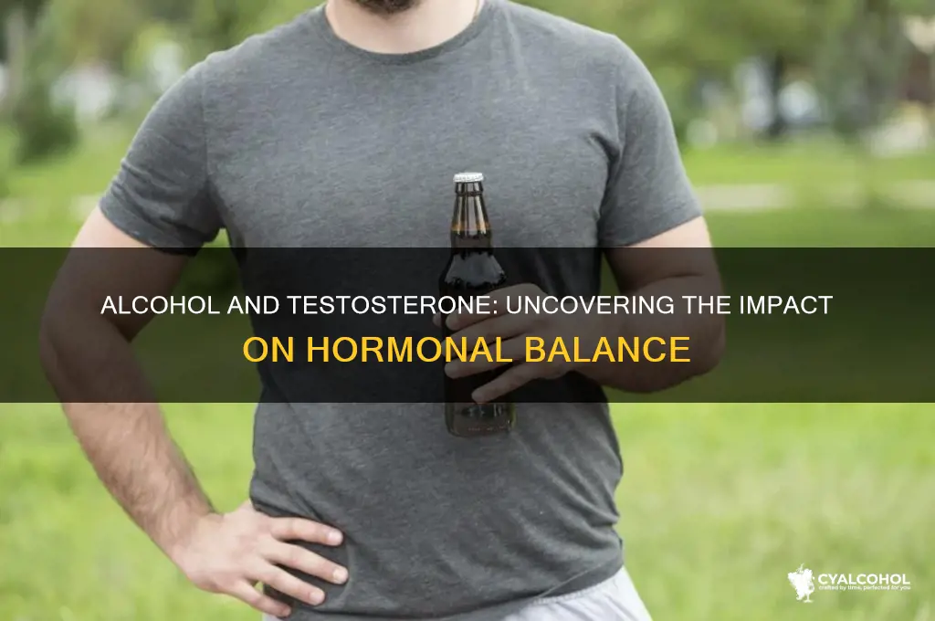 Alcohol And Testosterone: Uncovering The Impact On Hormonal Balance ...