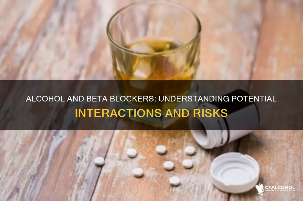 Alcohol And Beta Blockers: Understanding Potential Interactions And ...