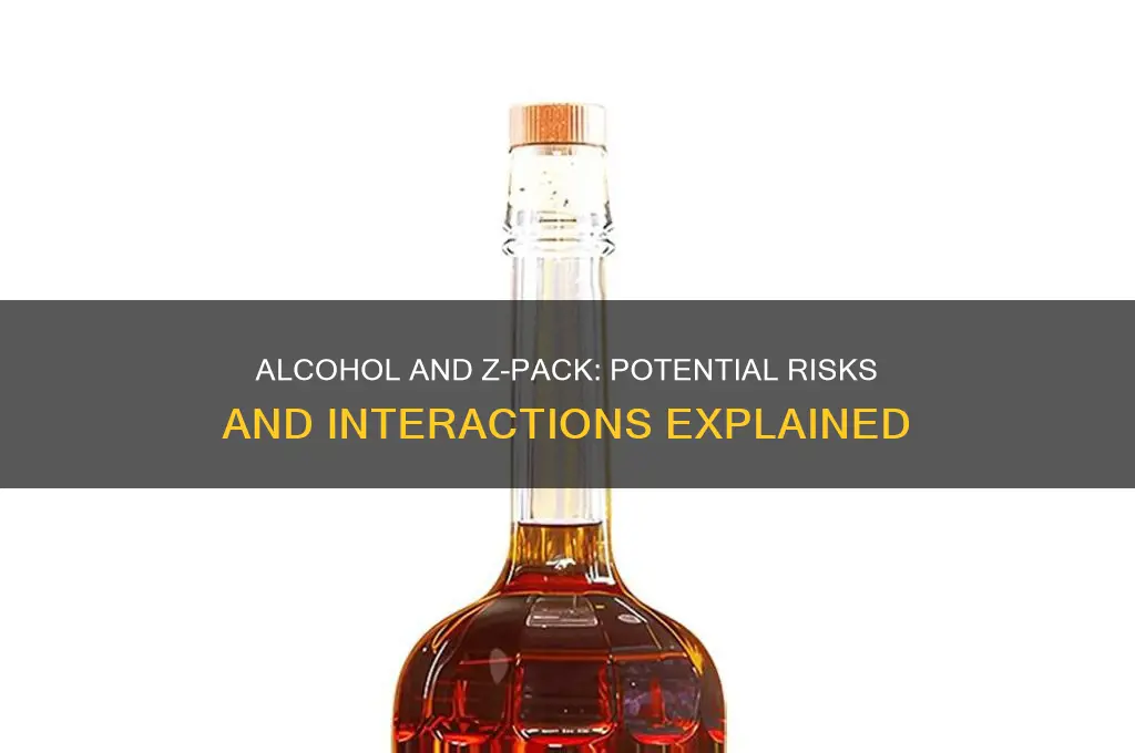 Alcohol And Z-Pack: Potential Risks And Interactions Explained | CyAlcohol