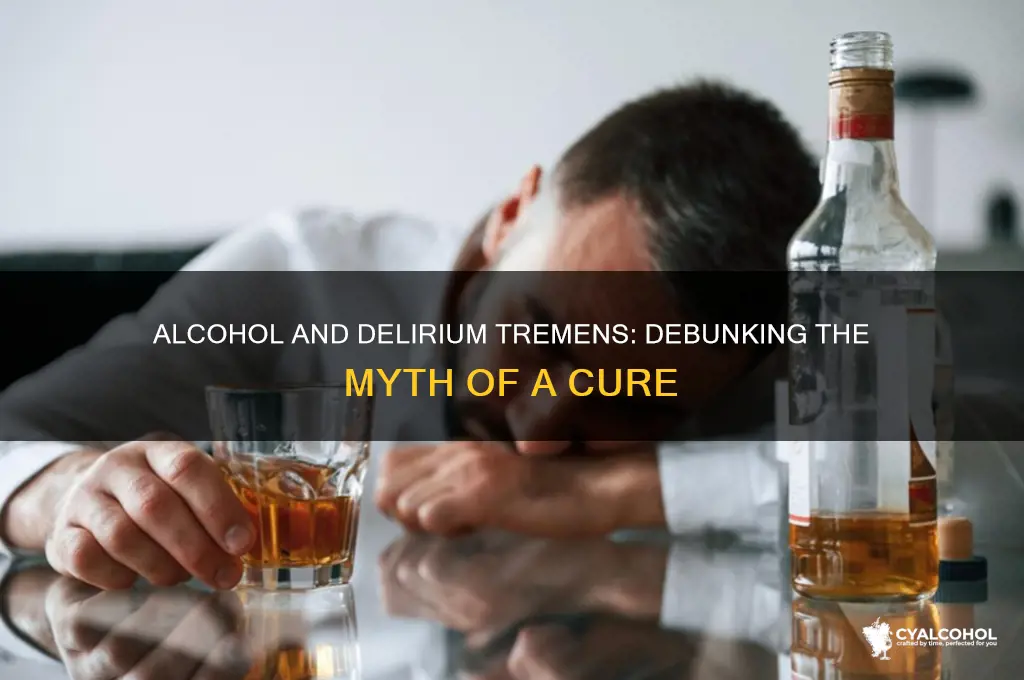 Alcohol And Delirium Tremens: Debunking The Myth Of A Cure | CyAlcohol