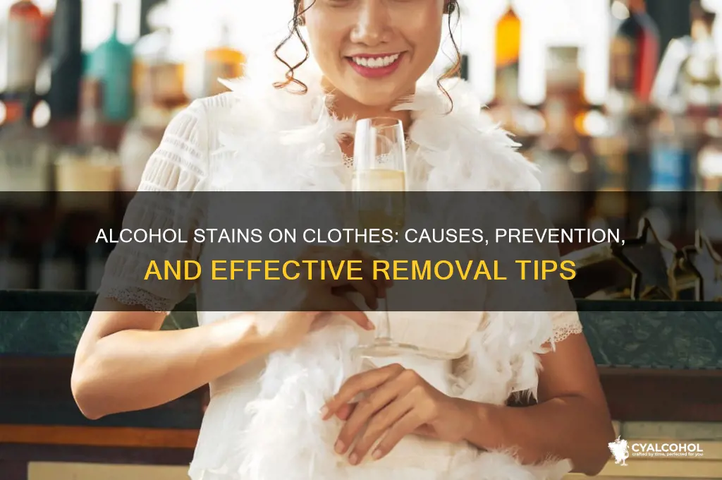 Alcohol Stains On Clothes: Causes, Prevention, And Effective Removal ...
