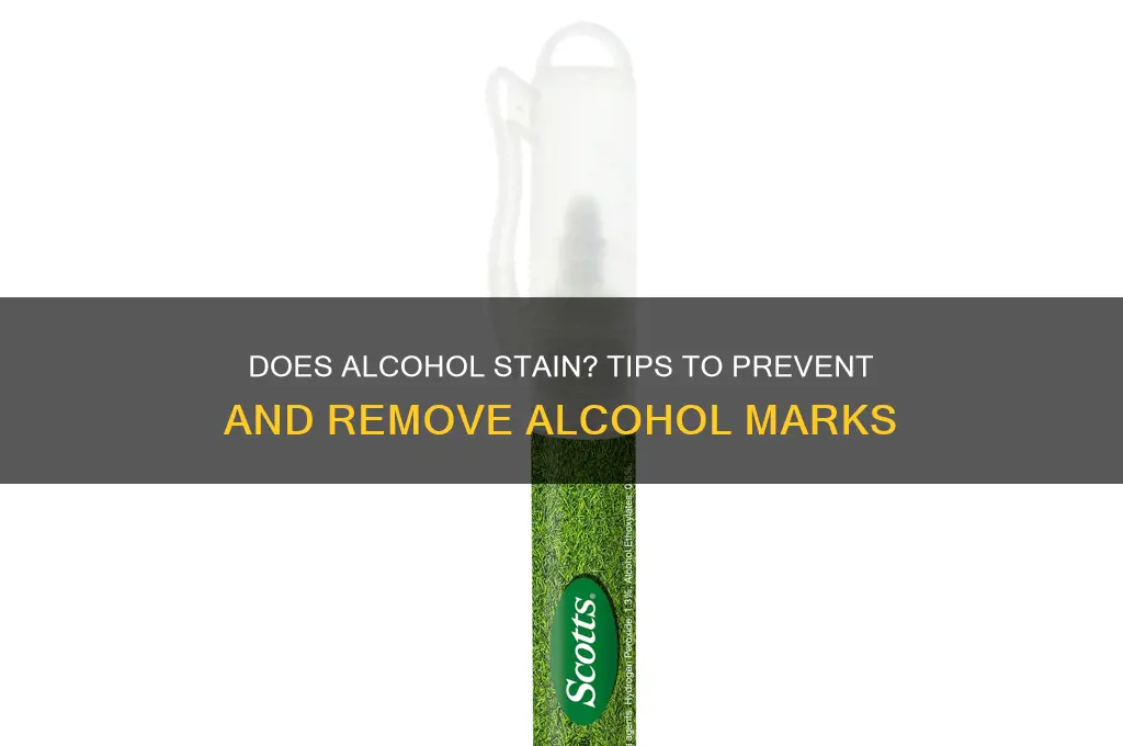 Does Alcohol Stain? Tips To Prevent And Remove Alcohol Marks | CyAlcohol