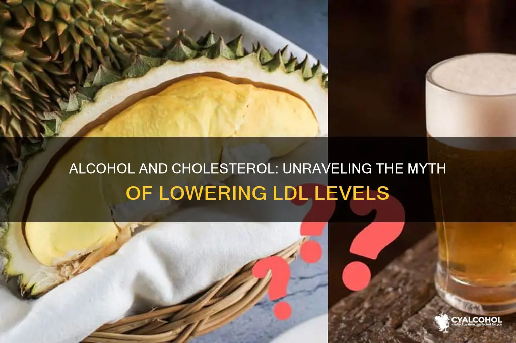 Alcohol And Cholesterol: Unraveling The Myth Of Lowering Ldl Levels ...