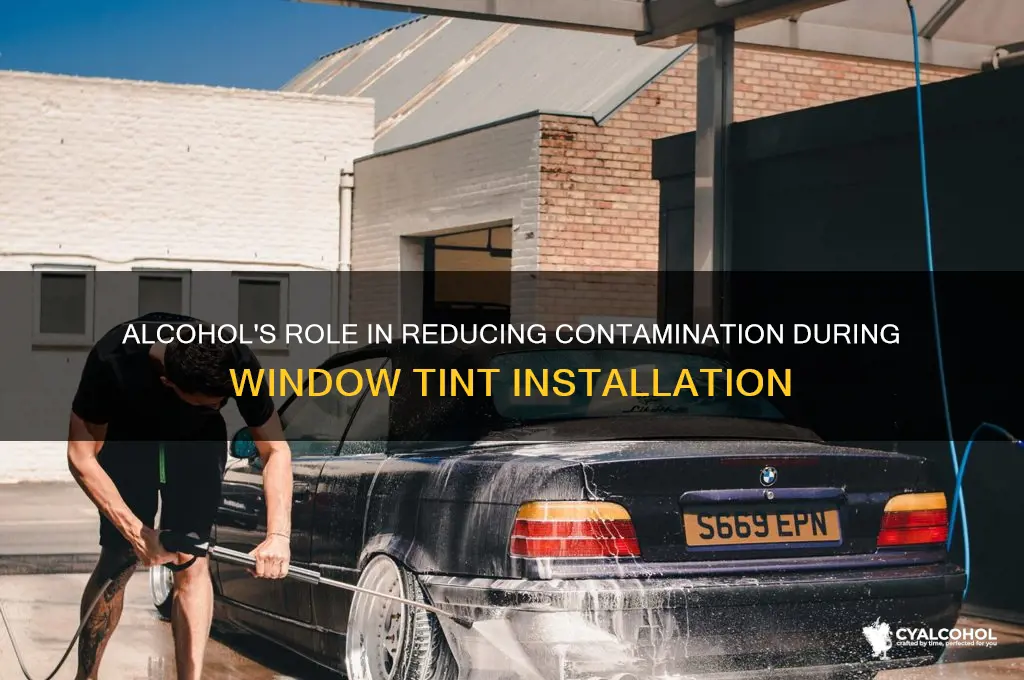 Alcohol's Role In Reducing Contamination During Window Tint ...