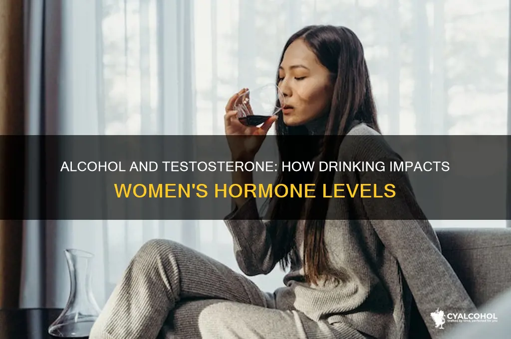Alcohol And Testosterone: How Drinking Impacts Women's Hormone Levels ...