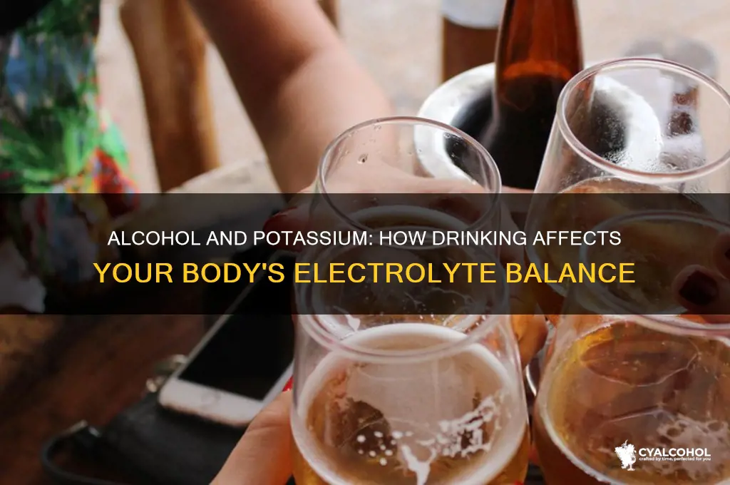 Alcohol And Potassium: How Drinking Affects Your Body's Electrolyte ...
