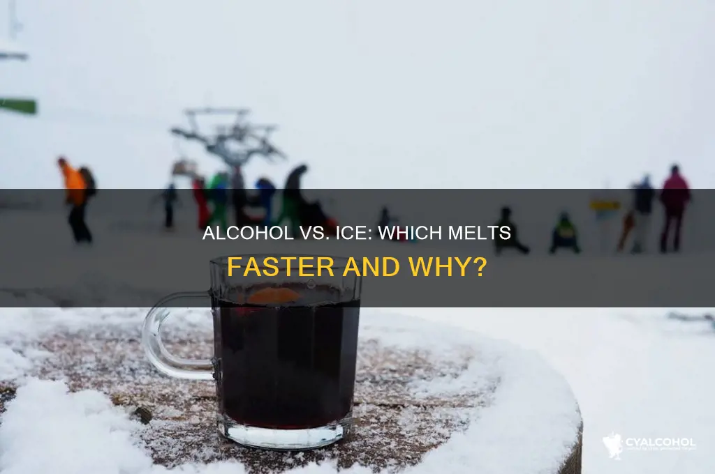 Alcohol Vs. Ice: Which Melts Faster And Why? | CyAlcohol