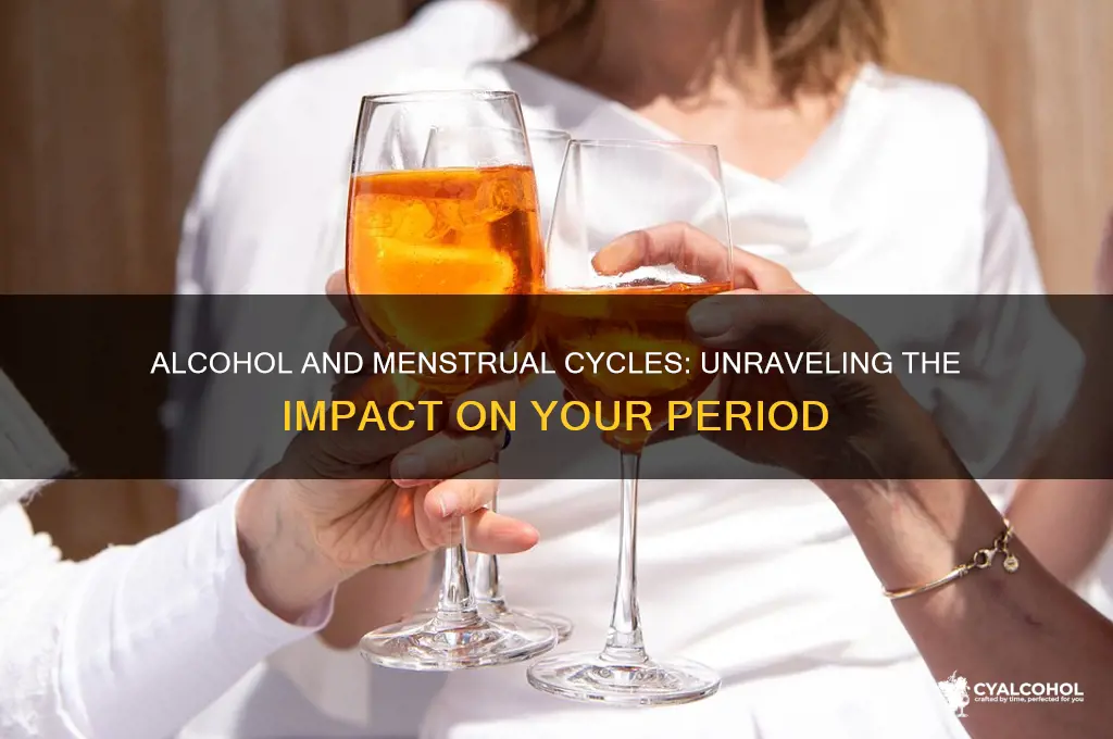 Alcohol And Menstrual Cycles: Unraveling The Impact On Your Period ...