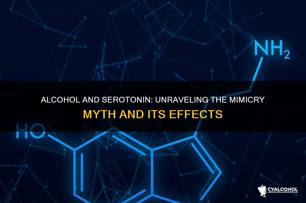 Alcohol And Serotonin: Unraveling The Mimicry Myth And Its Effects ...