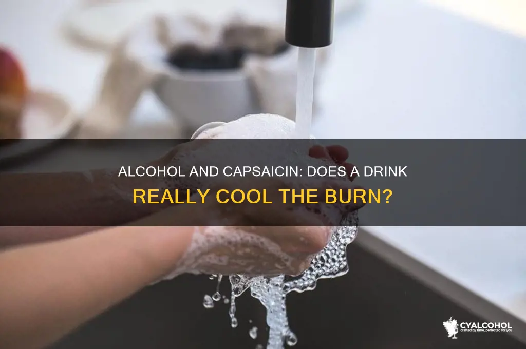 Alcohol And Capsaicin: Does A Drink Really Cool The Burn? | CyAlcohol
