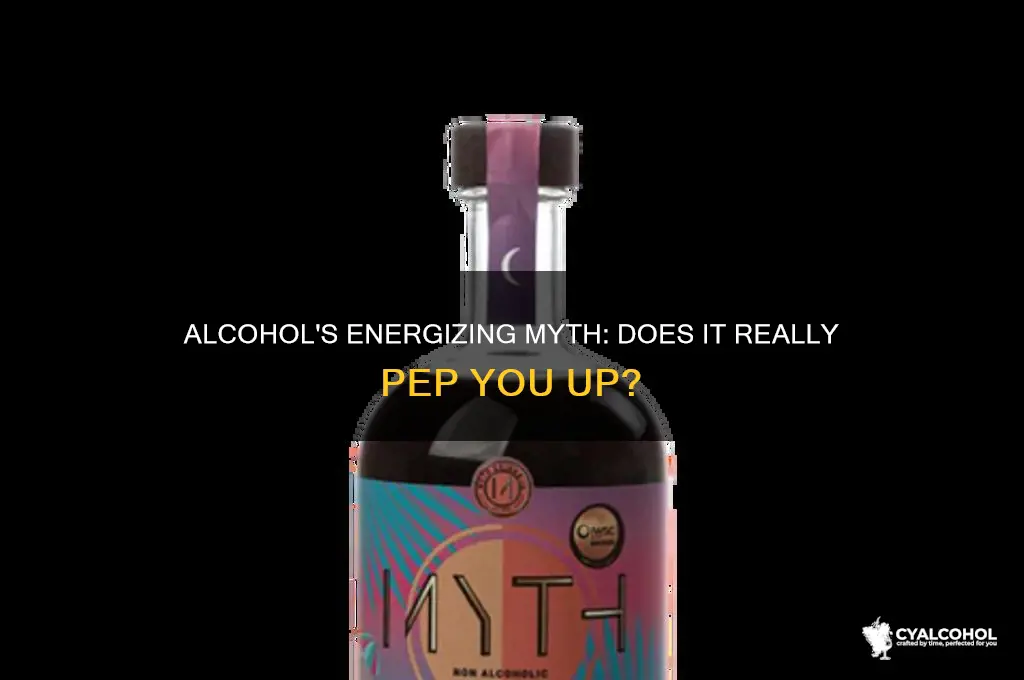 Alcohol's Energizing Myth: Does It Really Pep You Up? | CyAlcohol