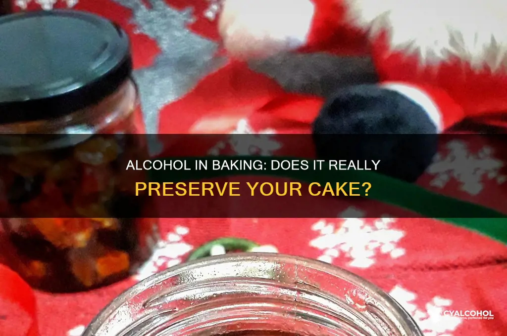 Alcohol In Baking: Does It Really Preserve Your Cake? | CyAlcohol