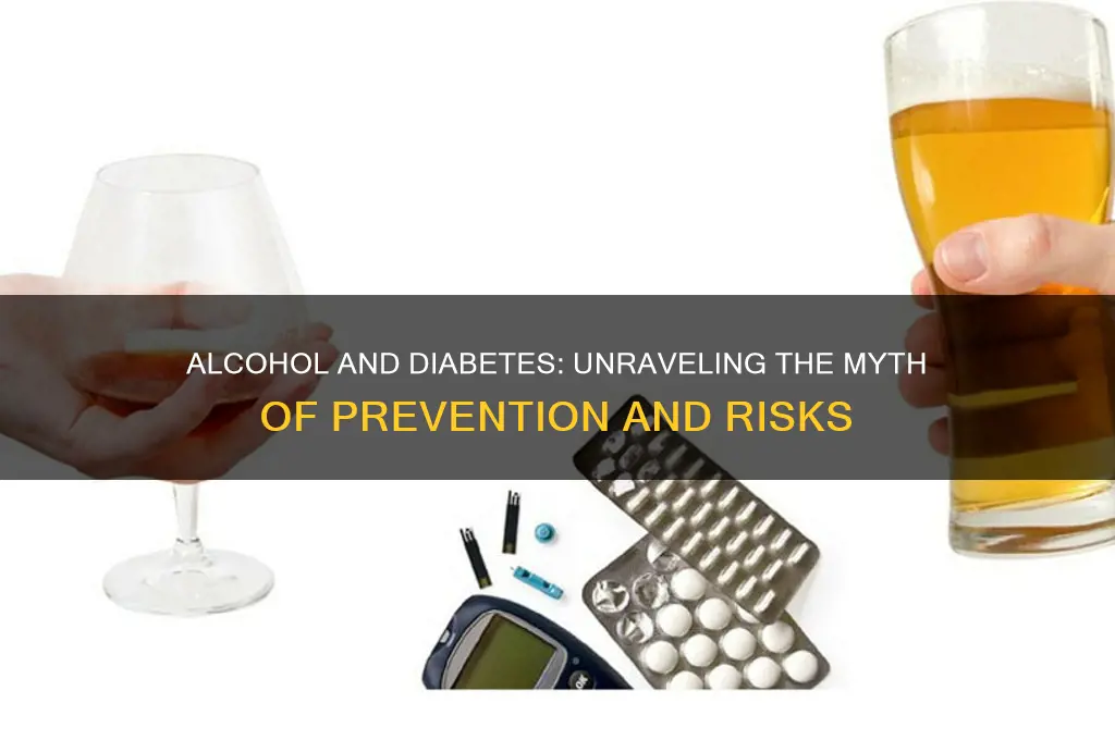 Alcohol And Diabetes: Unraveling The Myth Of Prevention And Risks ...