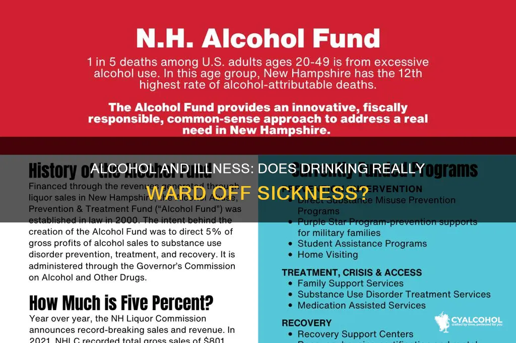 Alcohol And Illness: Does Drinking Really Ward Off Sickness? | CyAlcohol