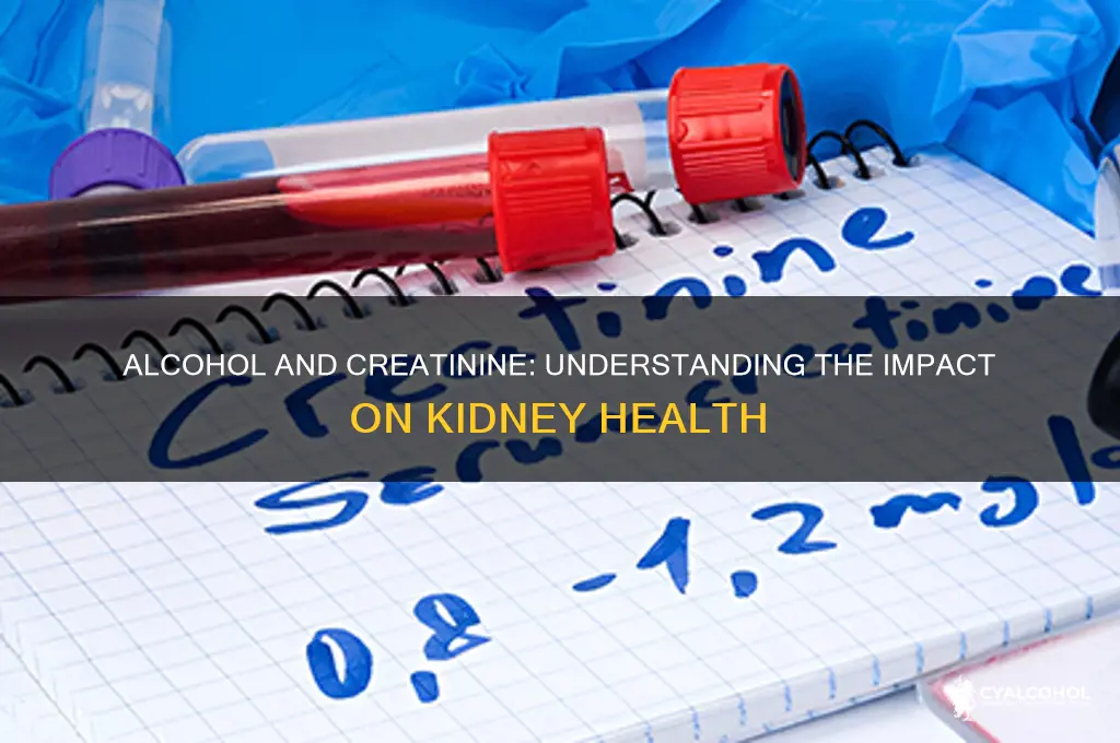 Alcohol And Creatinine: Understanding The Impact On Kidney Health ...