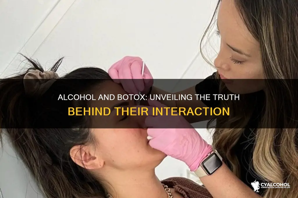 Alcohol And Botox: Unveiling The Truth Behind Their Interaction | CyAlcohol