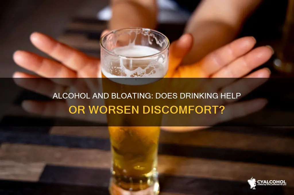 Alcohol And Bloating: Does Drinking Help Or Worsen Discomfort? | CyAlcohol