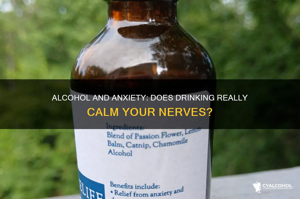 Alcohol And Anxiety: Does Drinking Really Calm Your Nerves? | CyAlcohol