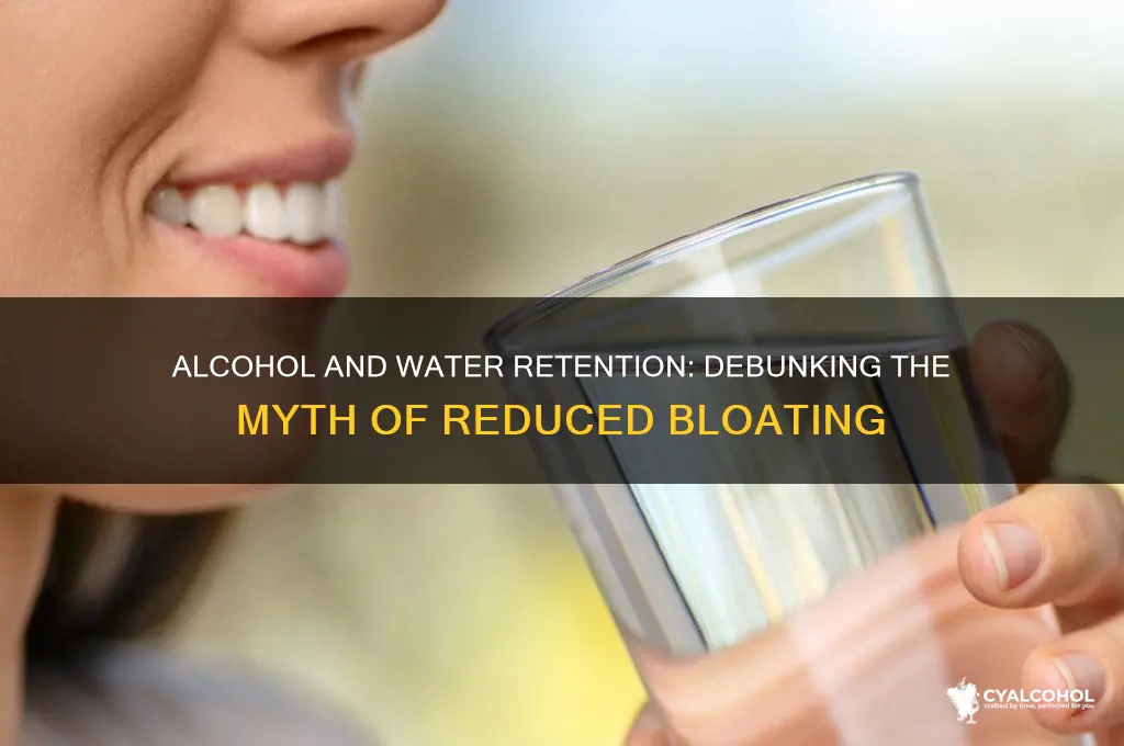 Alcohol And Water Retention: Debunking The Myth Of Reduced Bloating ...