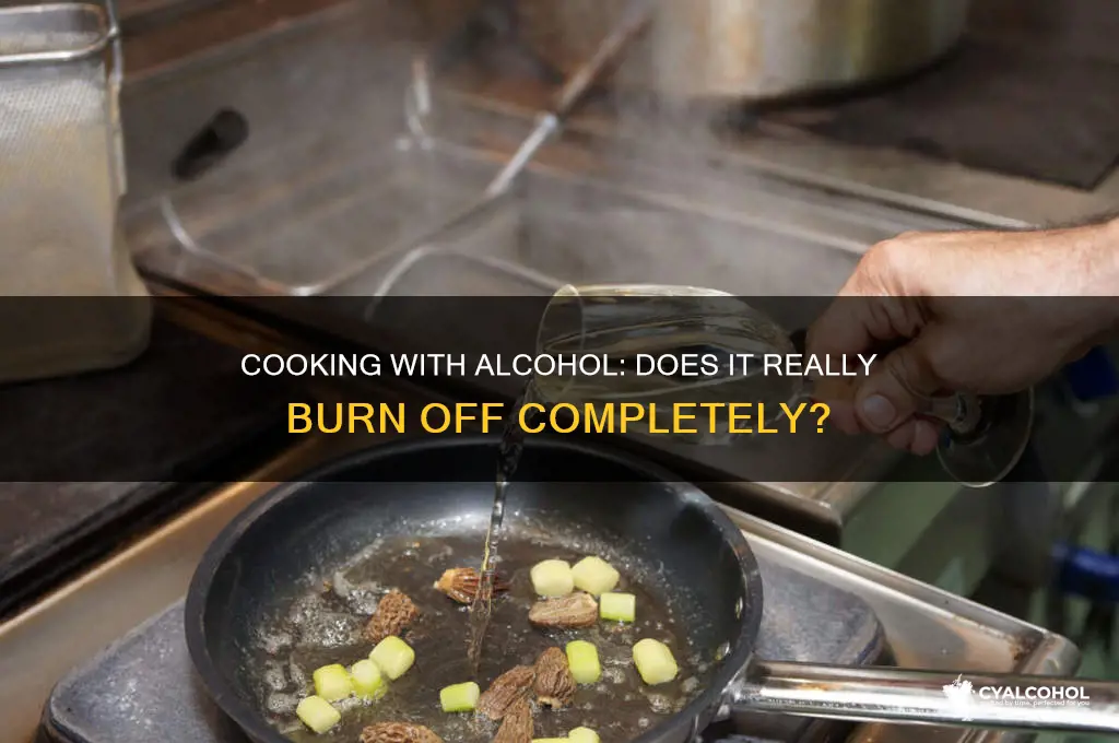 Cooking With Alcohol: Does It Really Burn Off Completely? | CyAlcohol