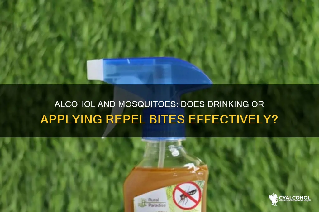 Alcohol And Mosquitoes: Does Drinking Or Applying Repel Bites ...
