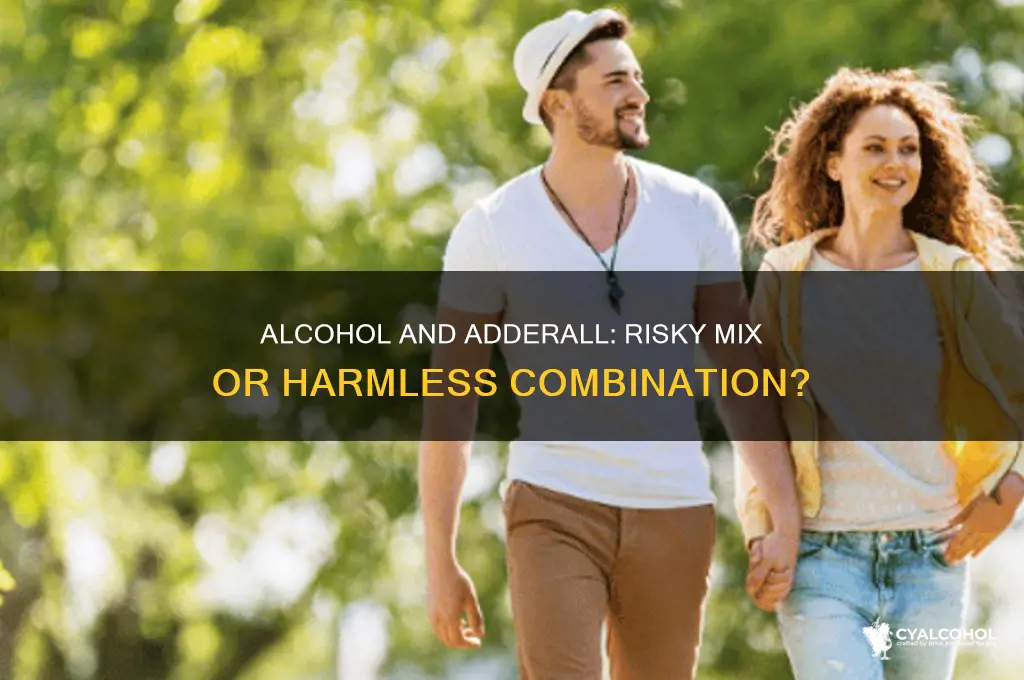 Alcohol And Adderall: Risky Mix Or Harmless Combination? | CyAlcohol