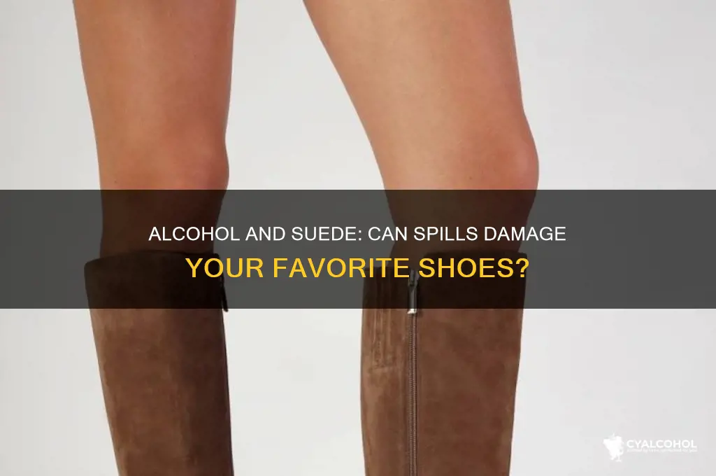 Alcohol And Suede: Can Spills Damage Your Favorite Shoes? | CyAlcohol