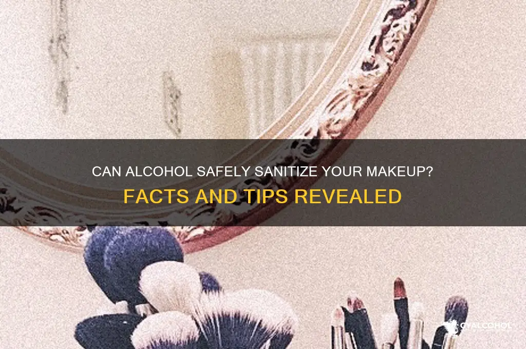 Can Alcohol Safely Sanitize Your Makeup? Facts And Tips Revealed ...