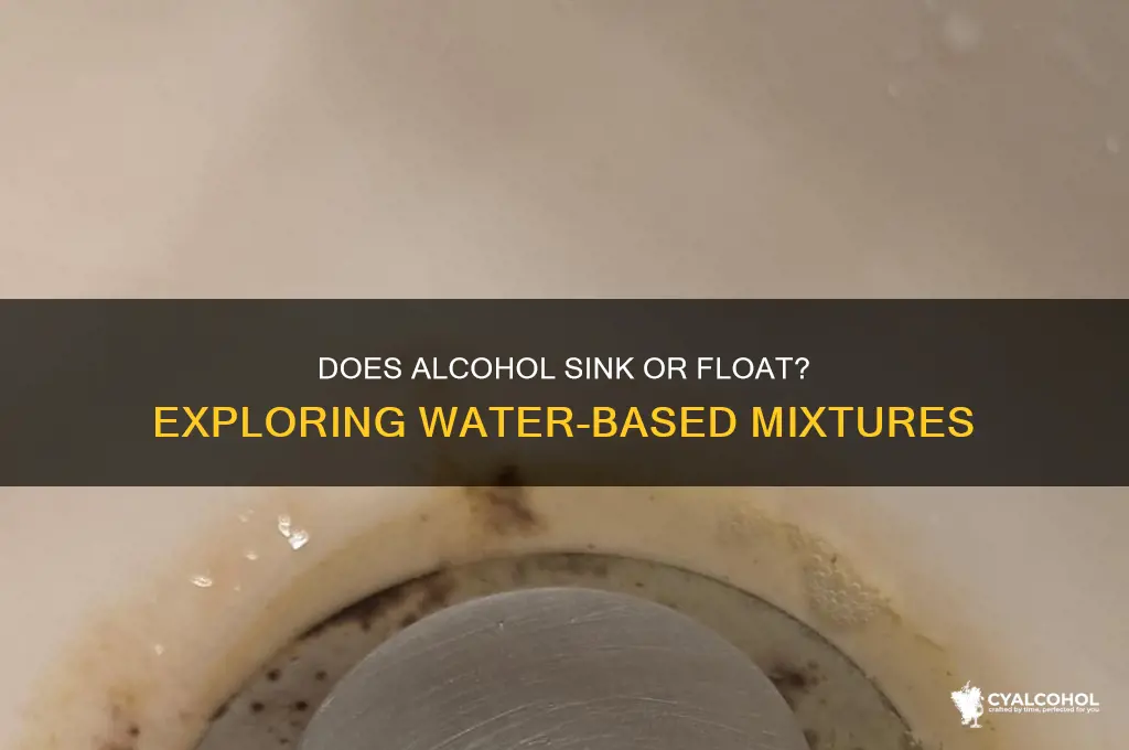 Does Alcohol Sink Or Float? Exploring Water-Based Mixtures | CyAlcohol