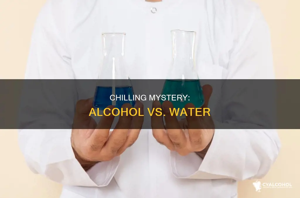 Chilling Mystery: Alcohol Vs. Water | CyAlcohol