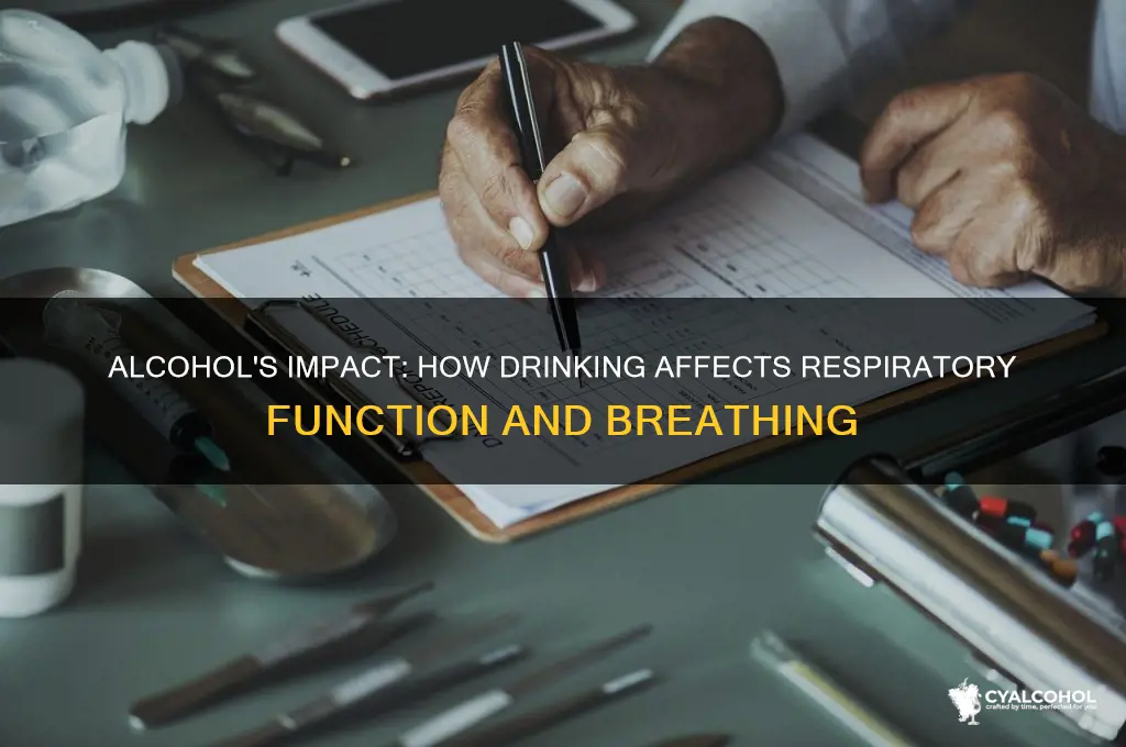 Alcohol's Impact: How Drinking Affects Respiratory Function And ...