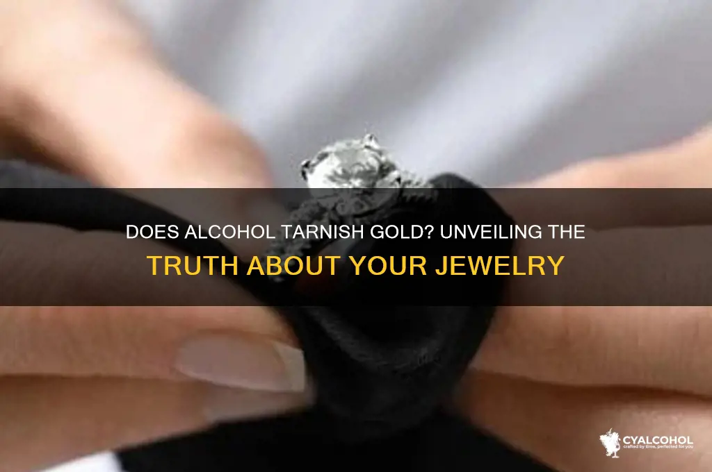 Does Alcohol Tarnish Gold? Unveiling The Truth About Your Jewelry ...