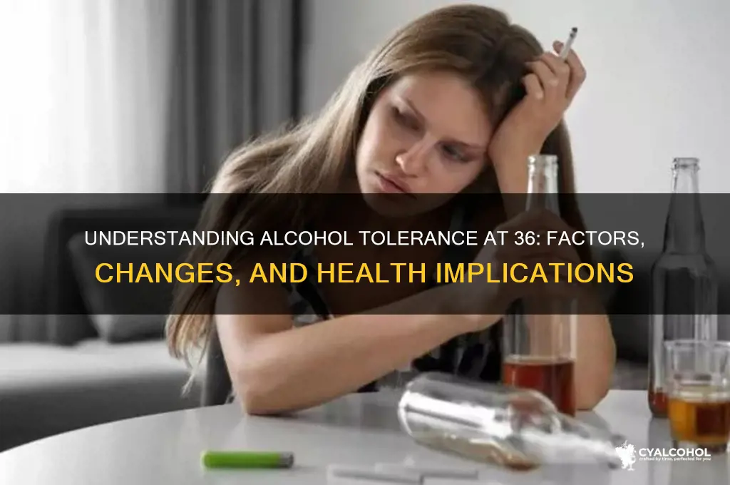 Understanding Alcohol Tolerance At 36: Factors, Changes, And Health ...