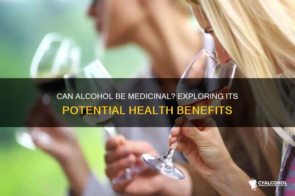 Can Alcohol Be Medicinal? Exploring Its Potential Health Benefits ...