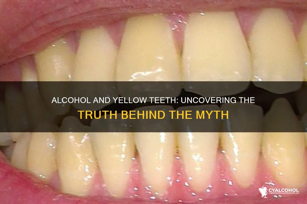 Alcohol And Yellow Teeth: Uncovering The Truth Behind The Myth | CyAlcohol